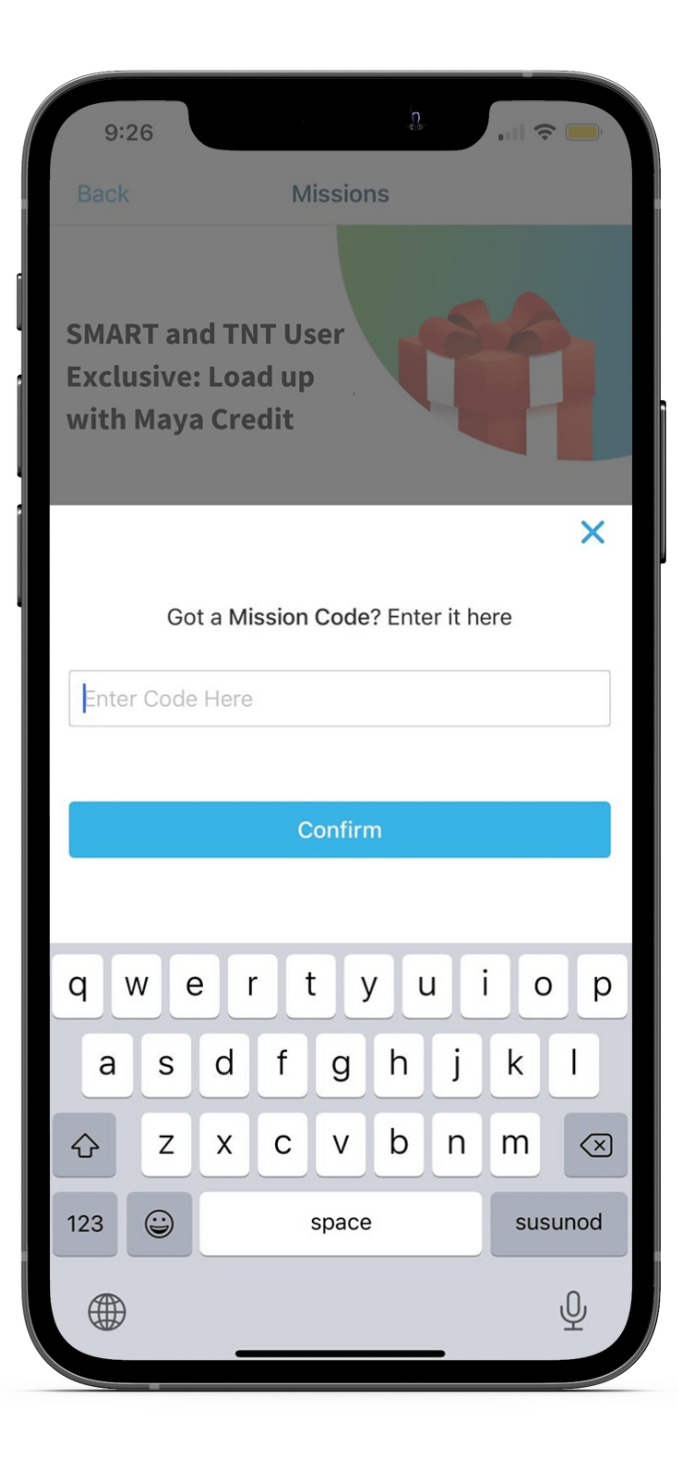Get up to P200 Maya Credit for your load purchase!
